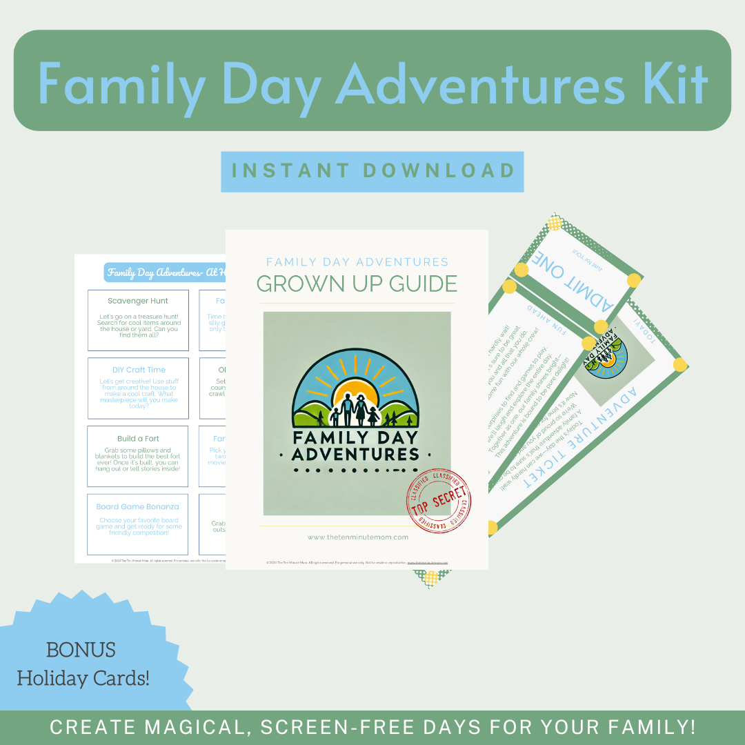 Family Day Adventure Pack - The Ten Minute Mom