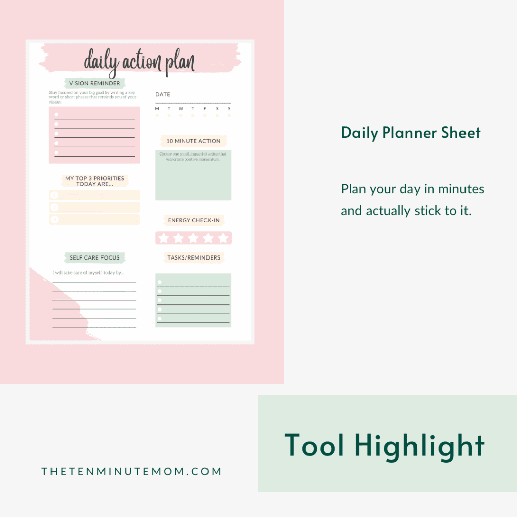 Ten Minute Transformational Toolkit - The Ten Minute Mom
